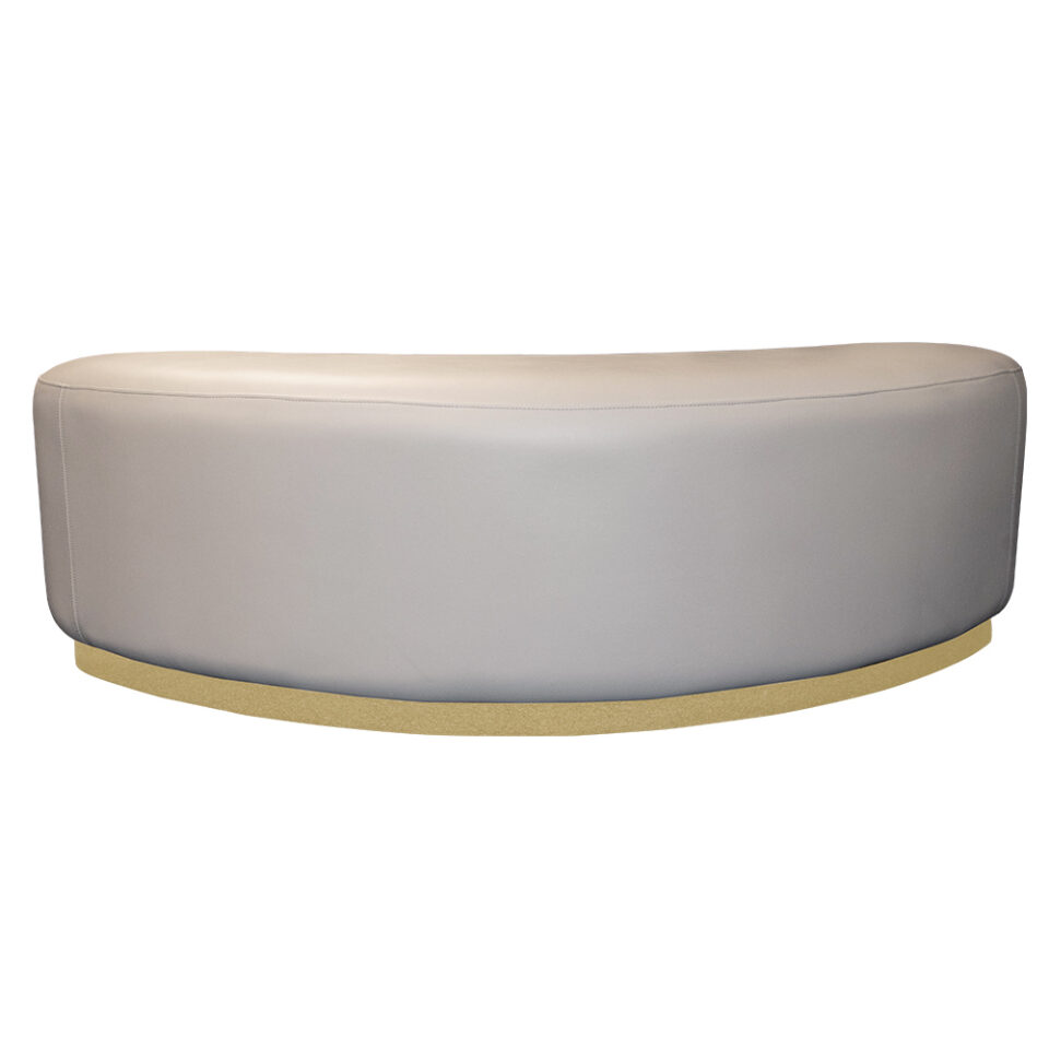 Amara Stone Curve Waiting Sofa | Comfortel Salon Furniture USA