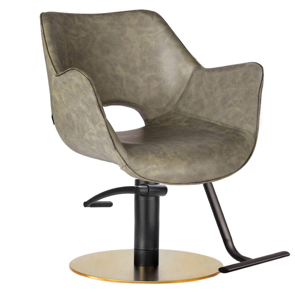 Chloe Sage Green Styling Chair | Comfortel Salon Furniture USA